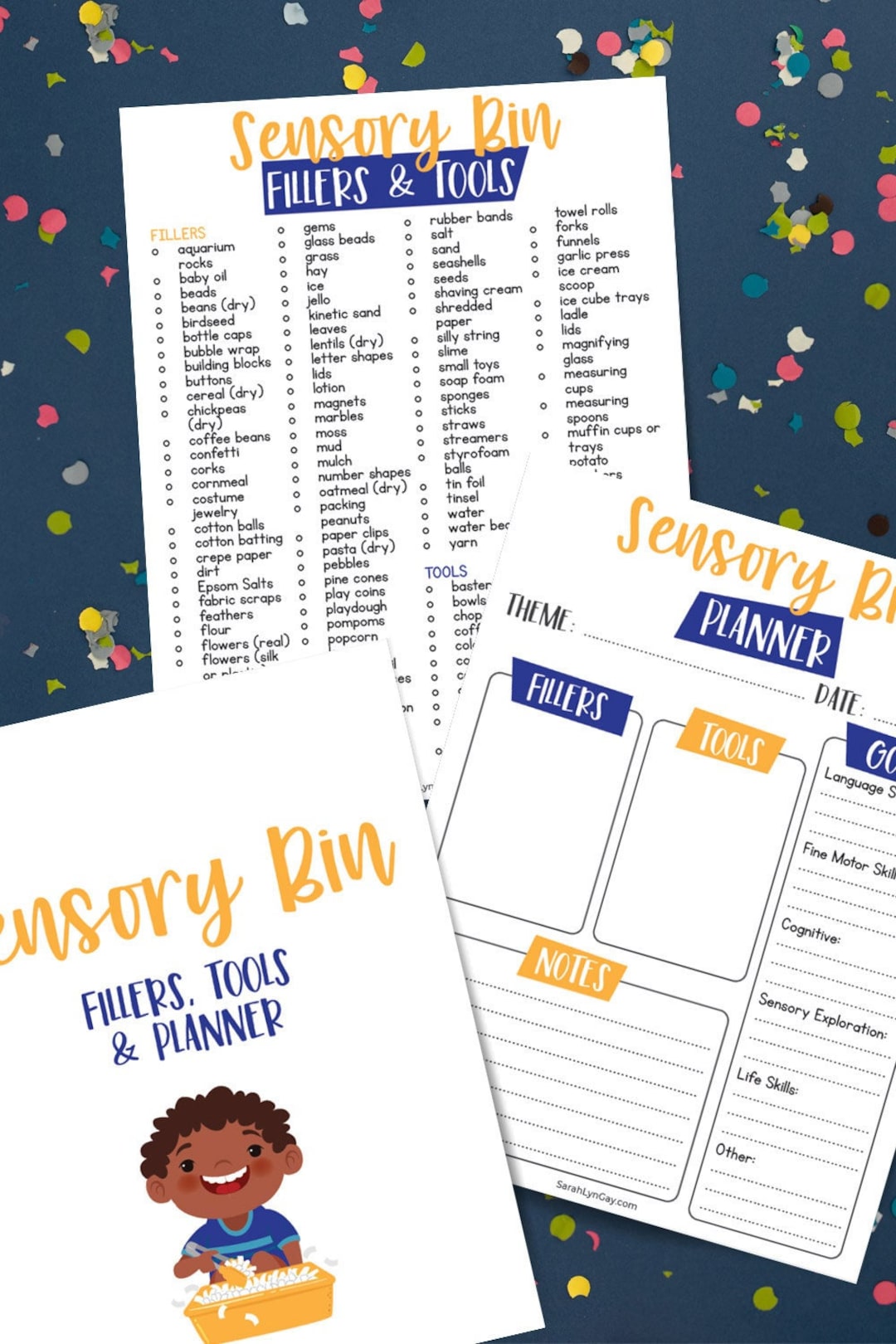 Sensory Bin, Sensory Items, Digital Download, Instant Download ...