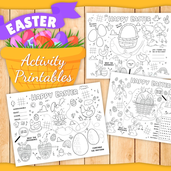 Easter Placemats - Etsy