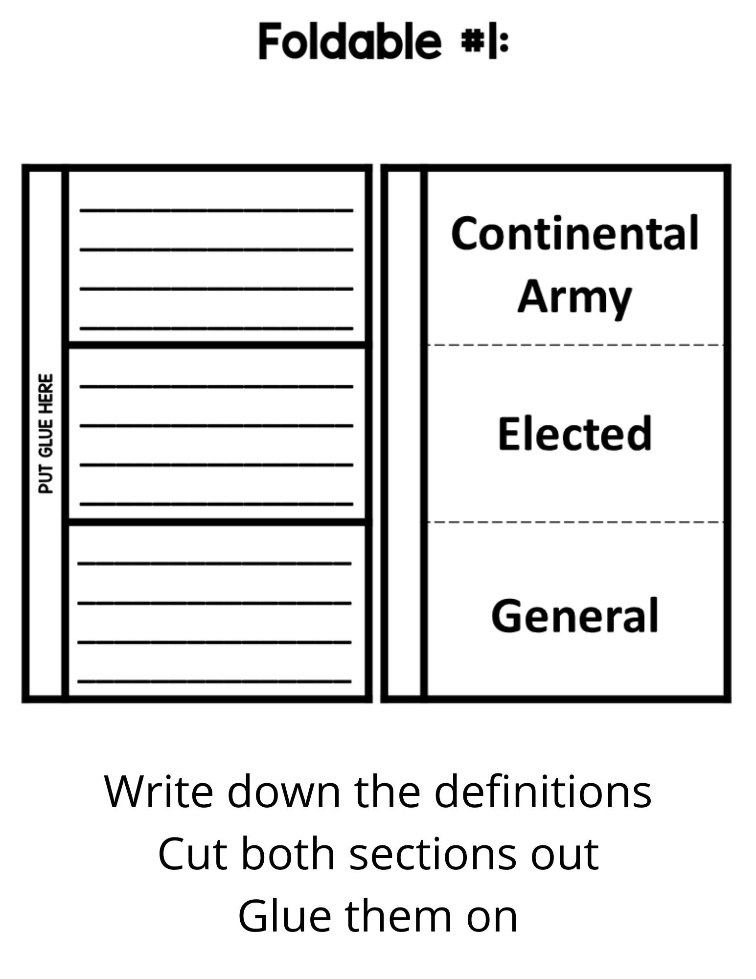 George Washington Lapbook, Instant Download, Digital Download ...