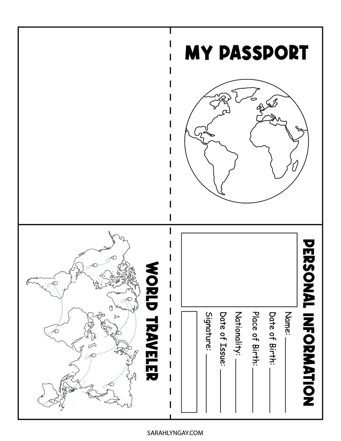 7 Continents of the World Activity Study, Digital Download, Instant ...
