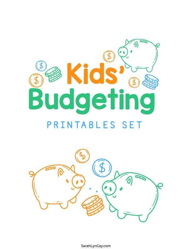 Kids Budgeting Printables Set, Budgeting for Kids, STEM, Digital ...