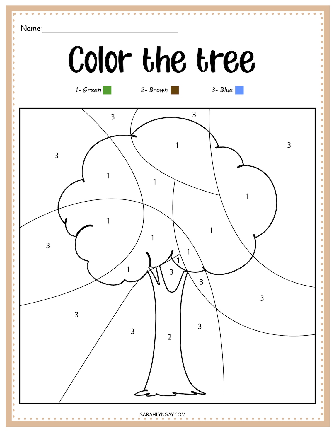Tree Life Cycle, Trees, Instant Download, Digital Download, Kid’s ...