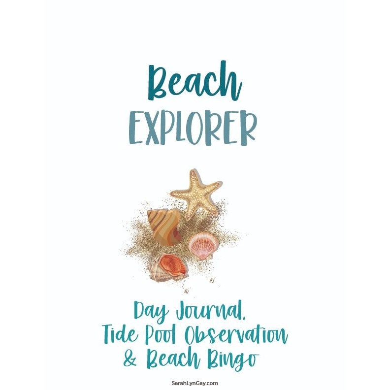 Beach Explorer Journal, Digital Download, Beach Worksheet, Beach Lesson ...