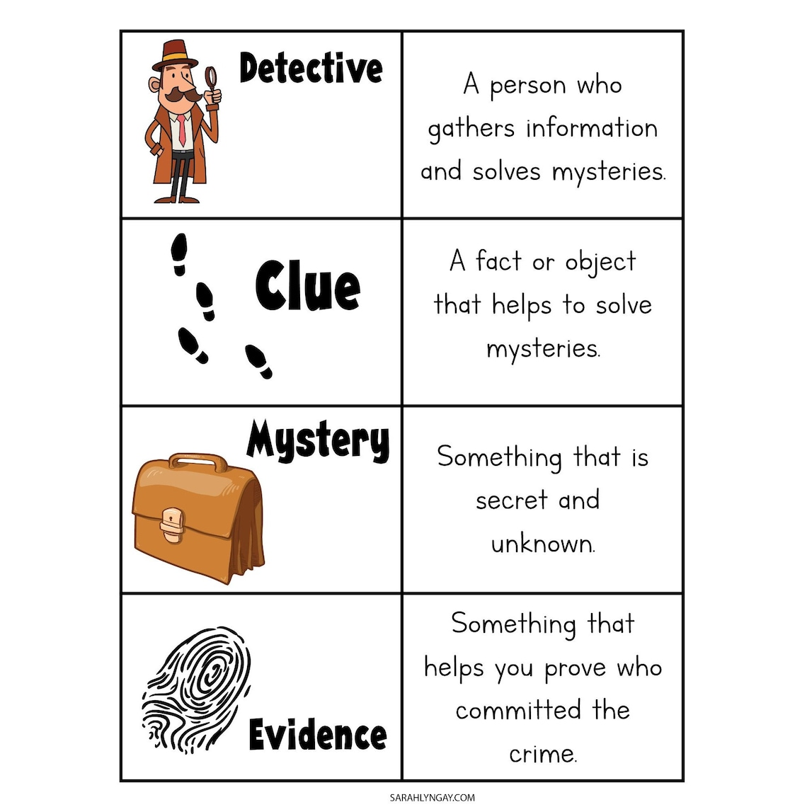 Detective Activities for Kids, Worksheets, Digital Download, Homeschool ...