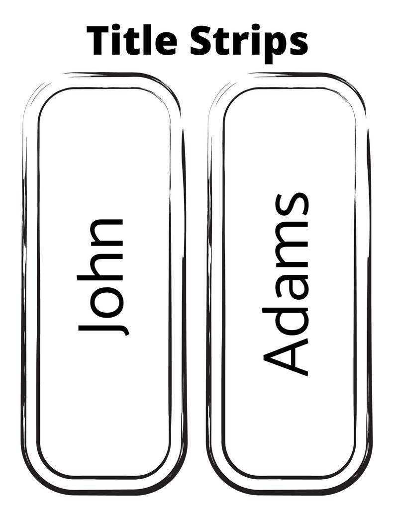 John Adams Lapbook, Instant Download, Digital Download, President ...