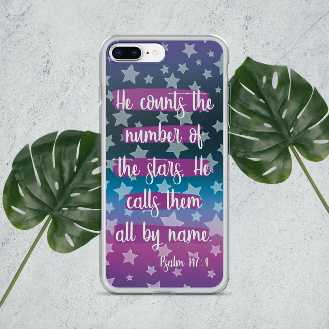 Bible Verse Psalms Christian Phone Case Bible Verse Phone - Etsy UK