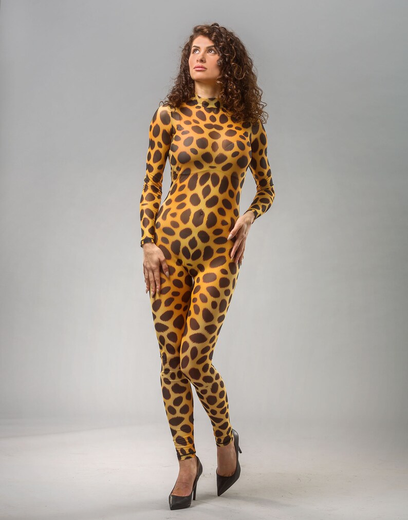 Cheetah Mesh Costume Women, Animal Costume Women, Festival Costumes ...