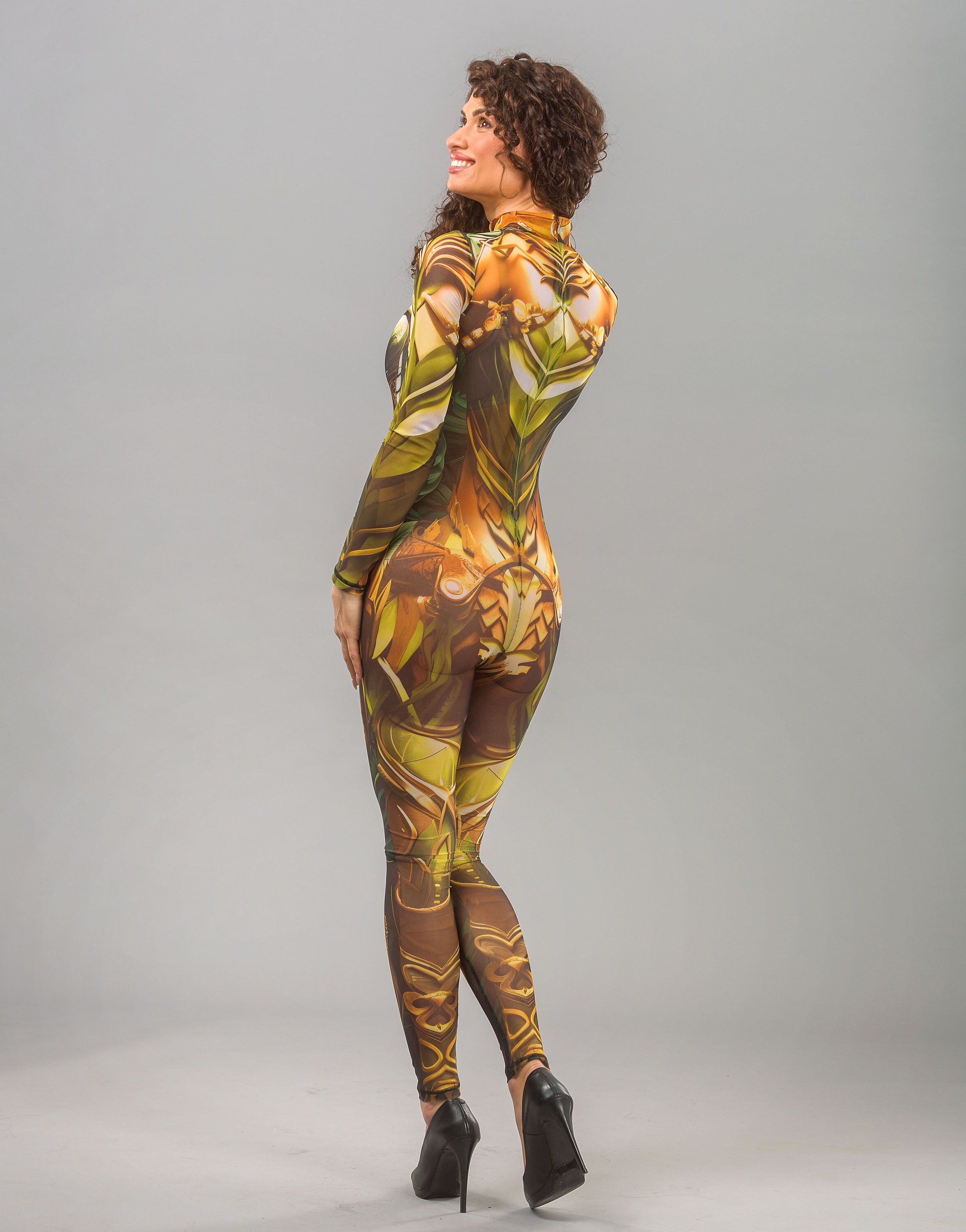 Forest Fairy Woman Mesh Costume, Festival Mesh Costumes for Women ...