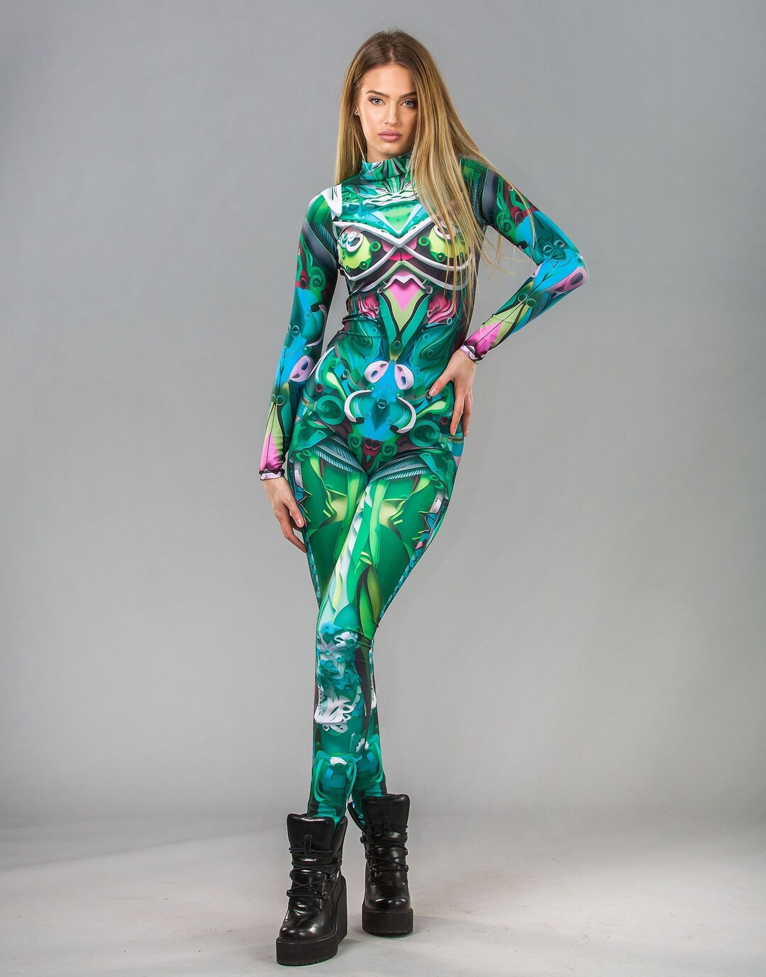Halloween Costume, Alien Woman Bodysuit, Alien Bodysuit, Alien Costume ...