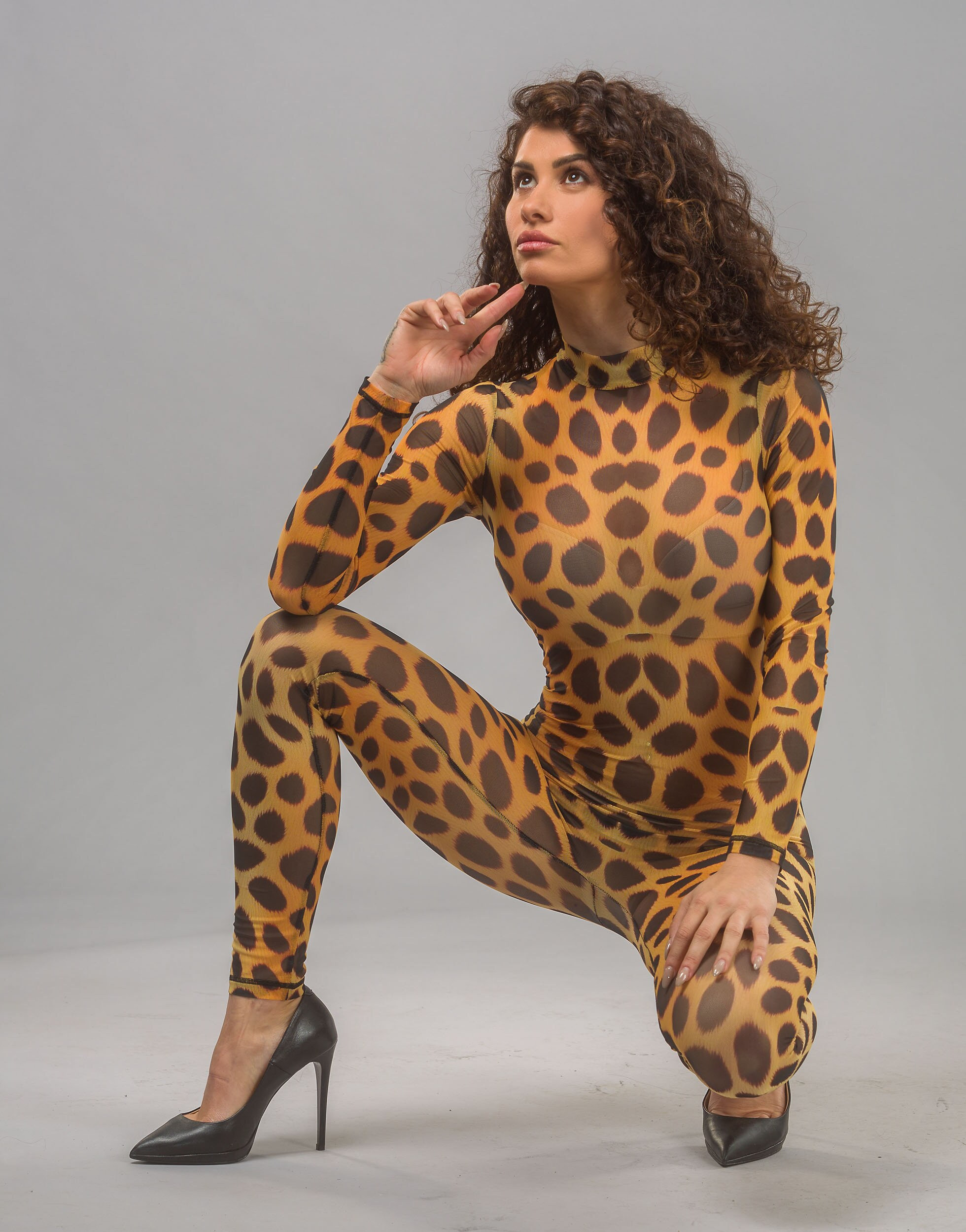 Cheetah Mesh Costume Women, Animal Costume Women, Festival Costumes ...