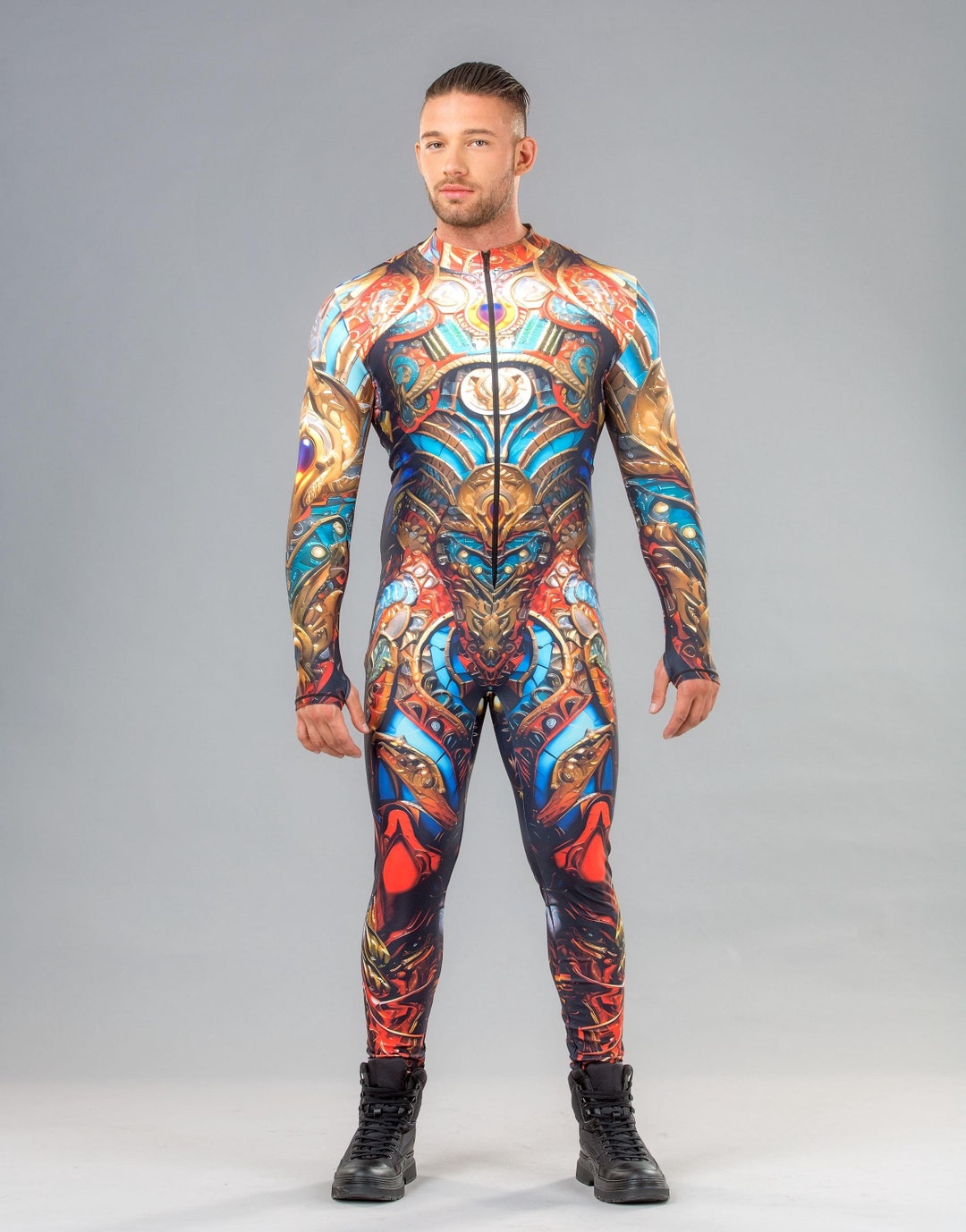 3D Print Men's Bodysuit: Rave Burning Man Costume - Etsy UK