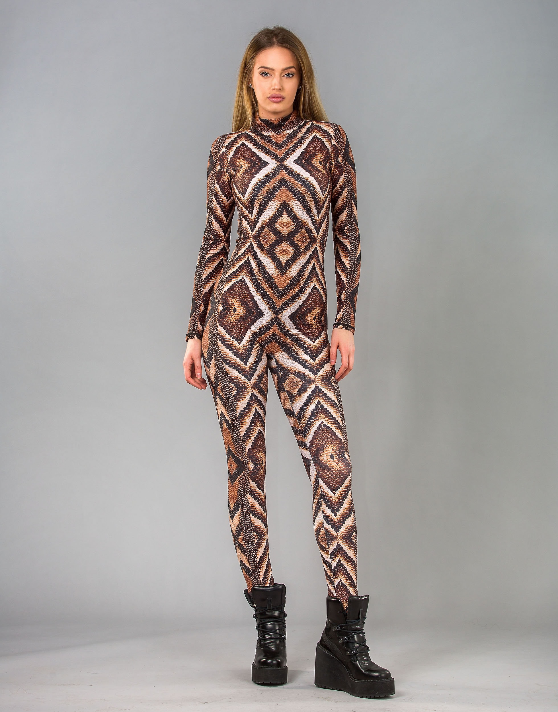 Snake Woman Bodysuit, Snake Catsuit, Snake Woman Costume, Festival ...