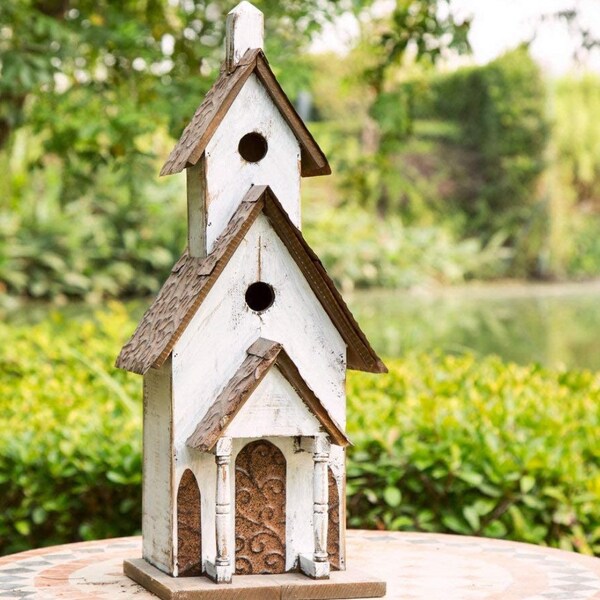 Large Rustic Birdhouse - Etsy