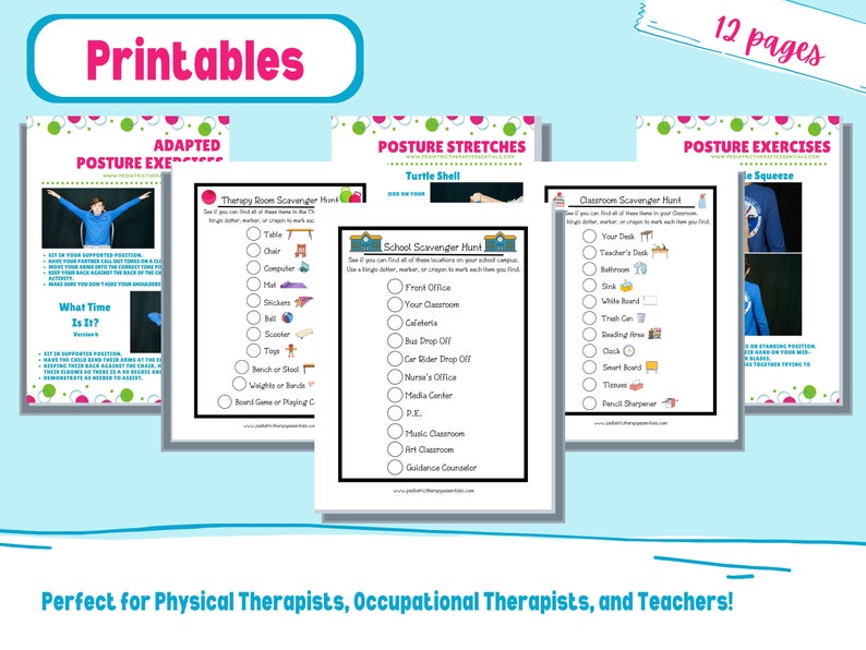 Lesson Plans | Physical Therapy Activities | Occupational Therapy ...