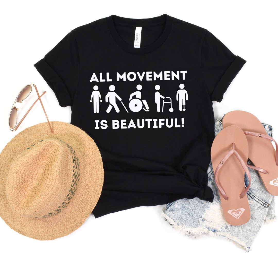 Physical Therapy Shirt | All Movement is Beautiful | Teacher Gift ...