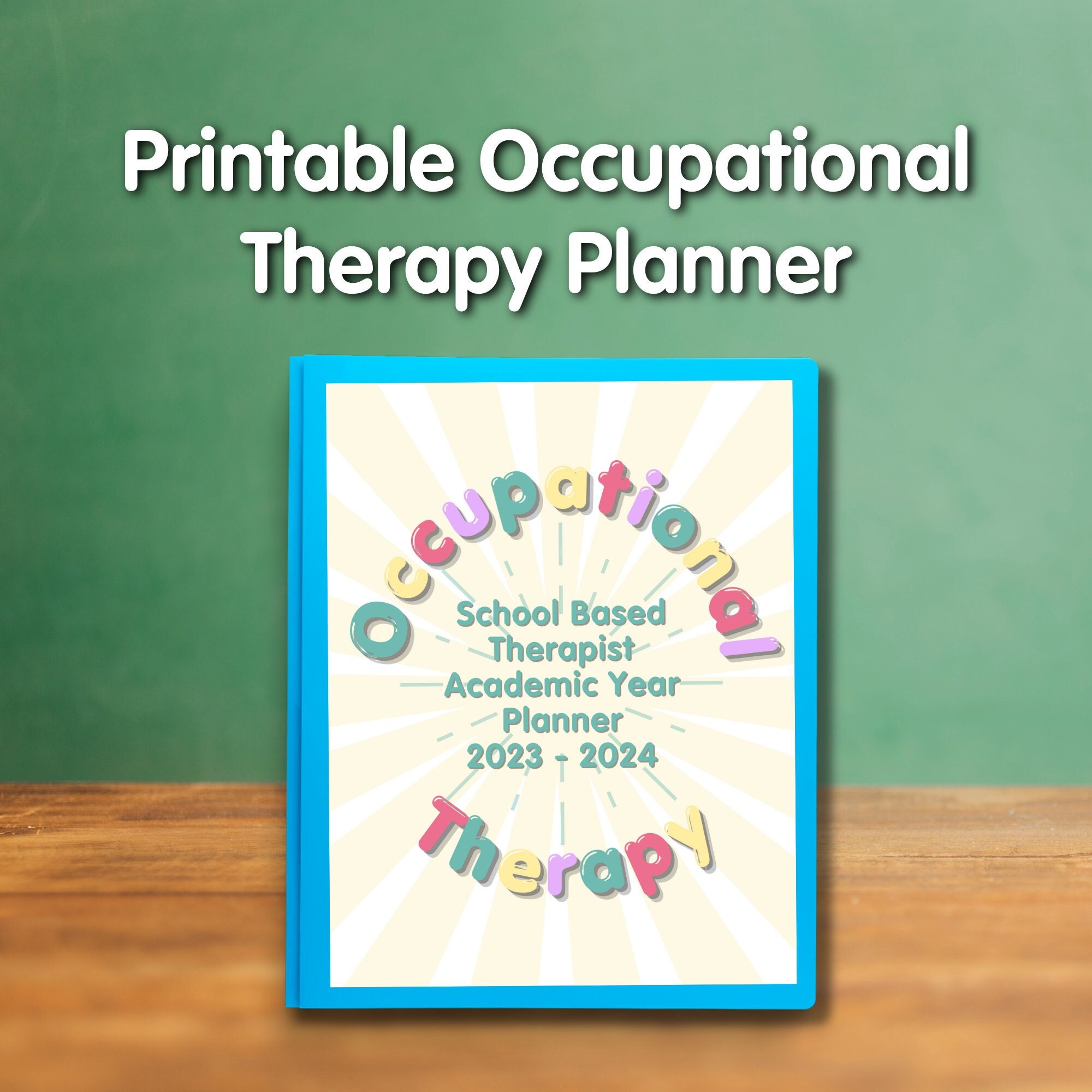 Occupational Therapy Planner | School Based OT | 2023 - 2024 Planner - Etsy