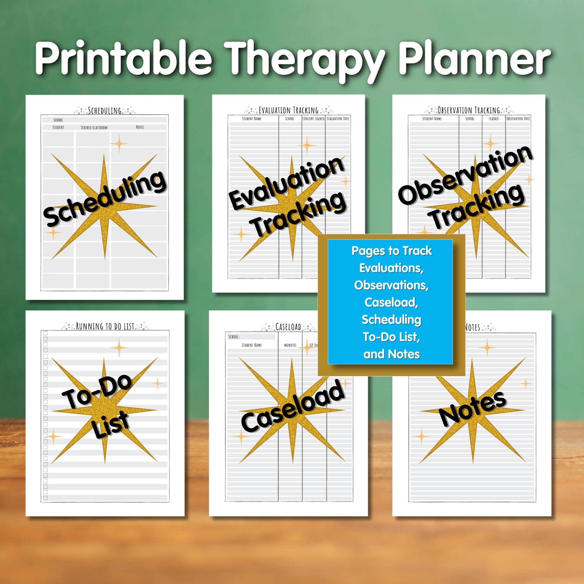 Speech Therapy Planner School Based SLP 2023 2024 - Etsy