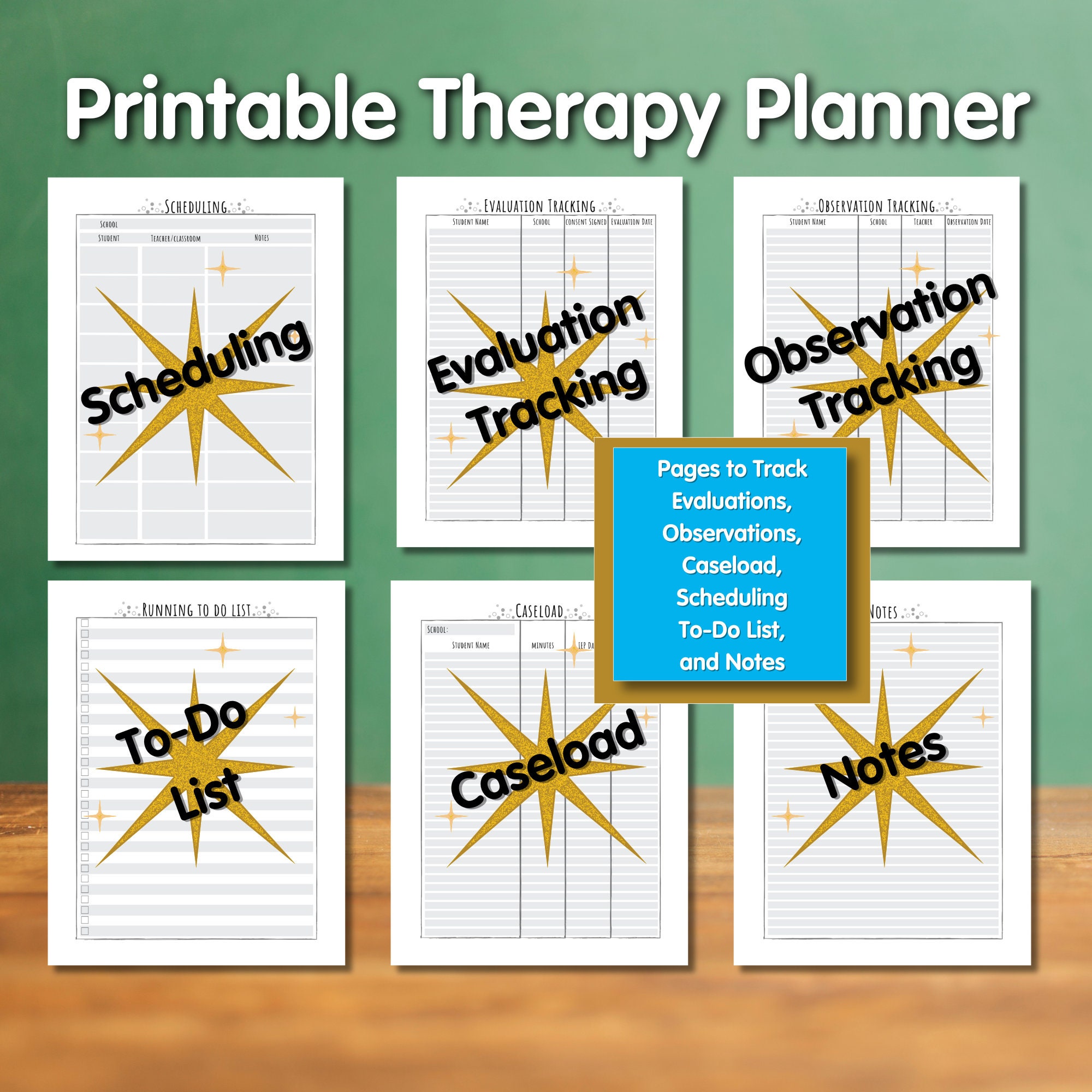 Occupational Therapy Planner | School Based OT | 2023 - 2024 Planner - Etsy