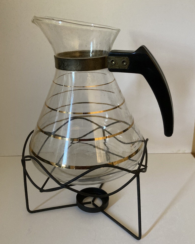 Vintage W Stand David Douglas Flameproof 8 Cup Atomic Glass - Etsy