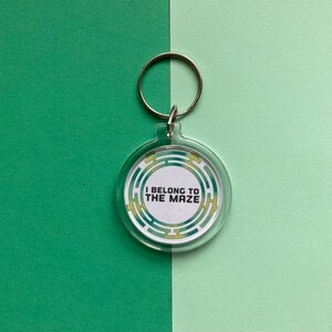 Maze Runner Keychains/ Key Rings - Etsy