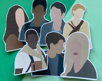 Maze Runner Sticker Pack. Stickers. Newt, Newtmas, Chuck, Frypan, Minho ...