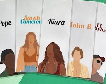 Sarah Cameron and Rafe Cameron Outer Banks Laminated Bookmarks - Etsy