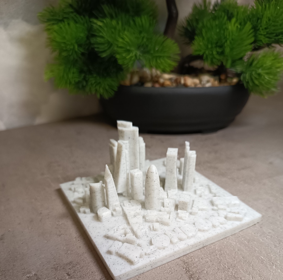 London Cityscape Decor 3d Printed Model Perfect for - Etsy