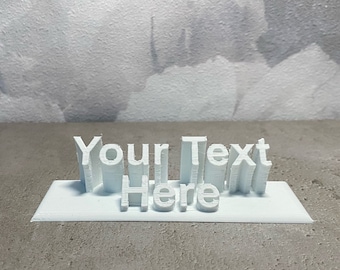 3d Printed Name - Etsy