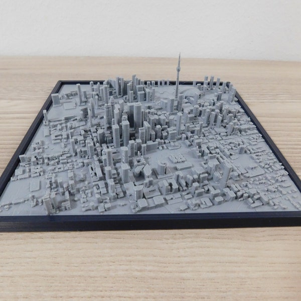 3d Printed Model of City - Etsy