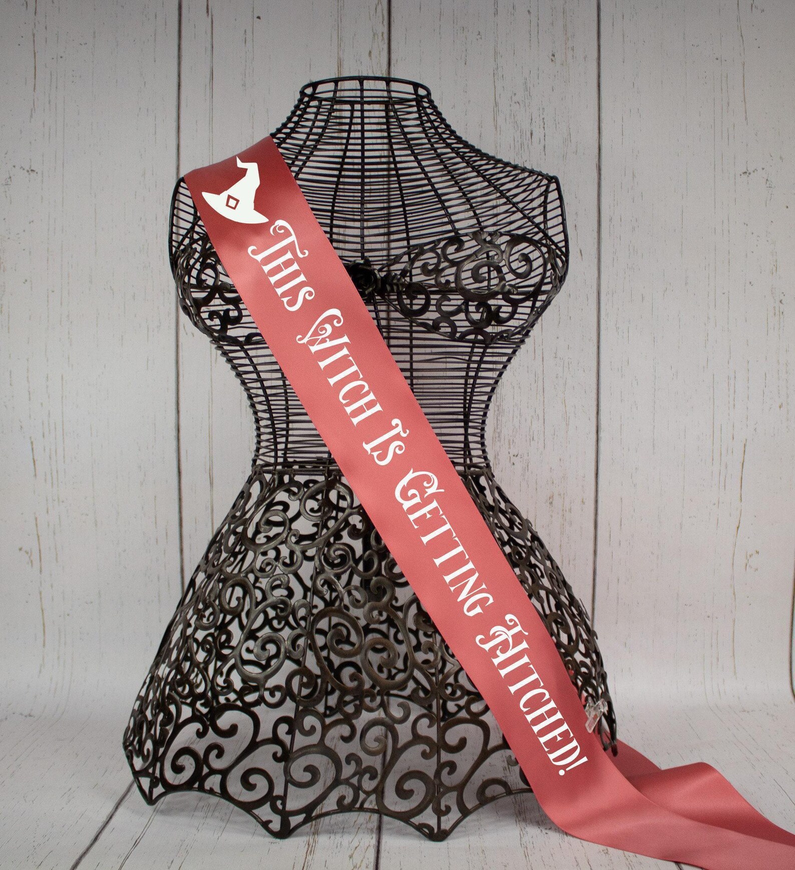 This Witch is Getting Hitched Bachelorette, Bachelorette Sash, Gothic ...