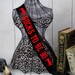 Birthday Ghoul With Skulls Sash, Birthday Sash, Gothic Party Sash,goth ...