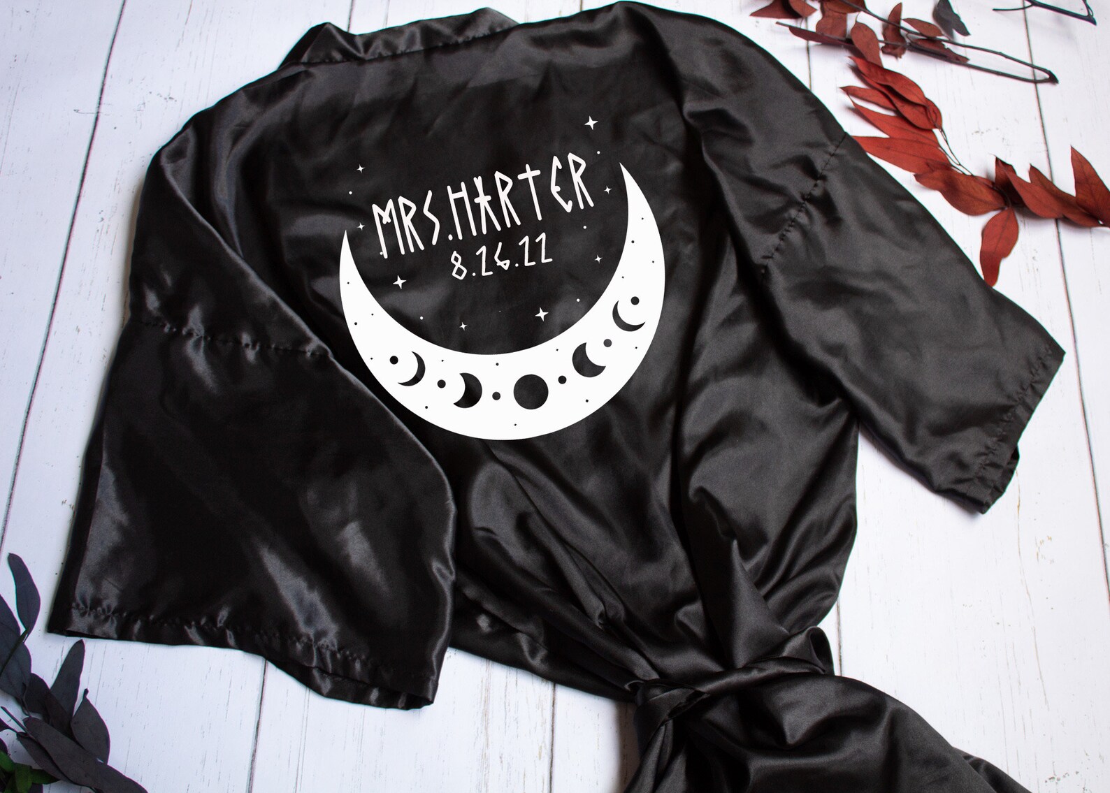 Brides Coven Robe Maid of Honor Robe Witch Bridal Party - Etsy