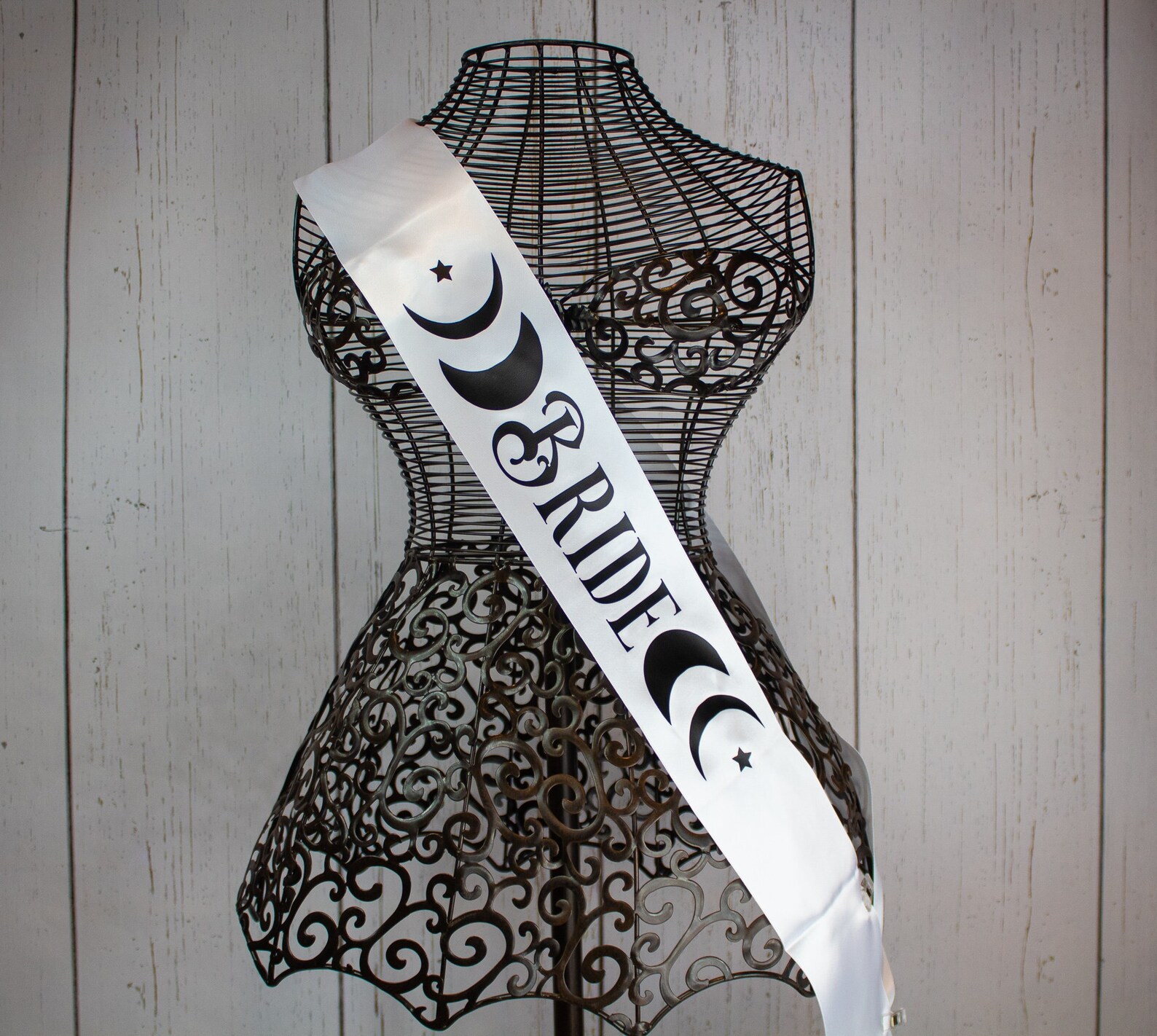 Bride Sashbrides Coven Sash Bachelorette Sash Gothic Bridal - Etsy