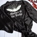 Bride Future Mrs. Gothic Bat and Spider Web Robe, Maid of Honor Robe ...