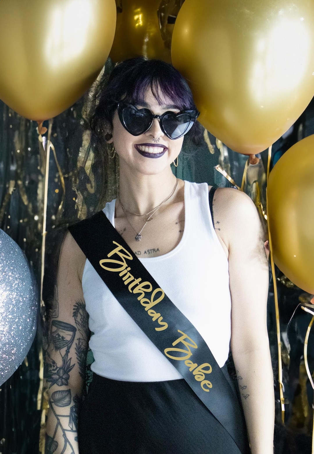 Birthday Babe Sash, Birthday Party Sash, Customized Party Sash ,21st ...