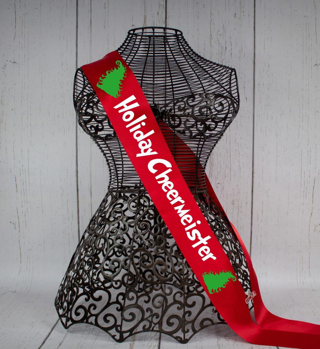 Holiday Cheermeister Sash, Christmas Party Sash, Christmas Parade ...
