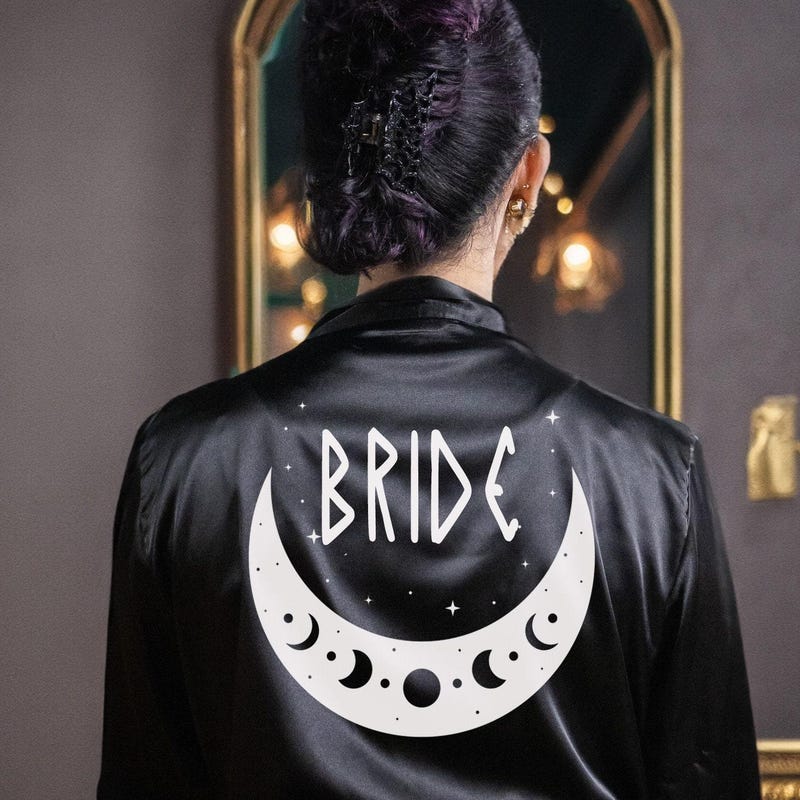 Goth Robe Bridesmaids - Etsy
