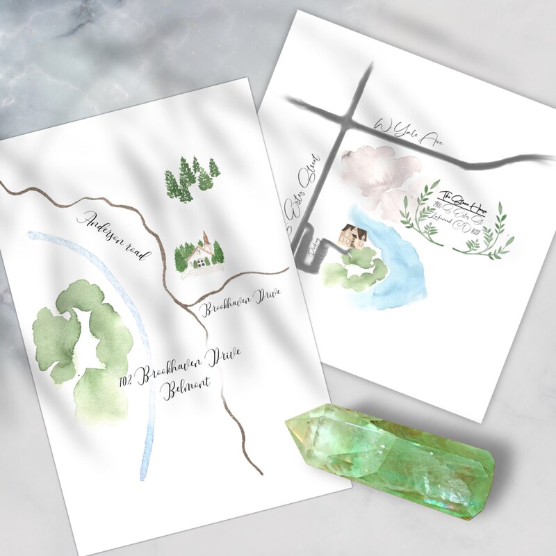 Wedding Map - Etsy UK