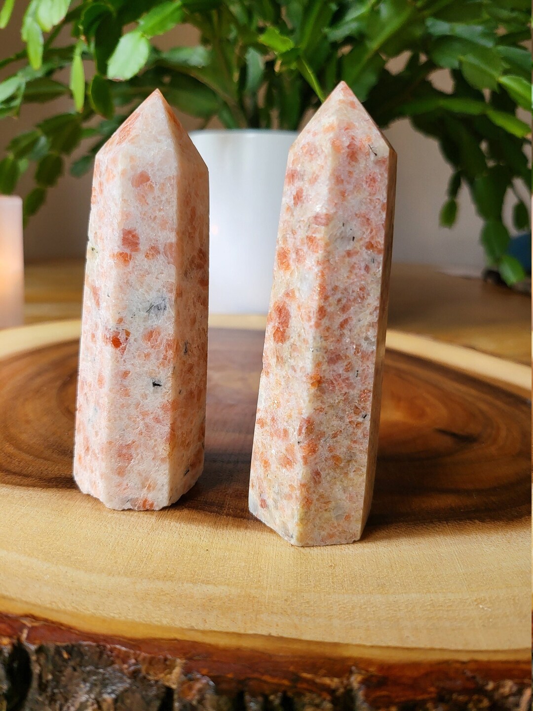 Sunstone Point, Natural Sunstone Tower - Etsy