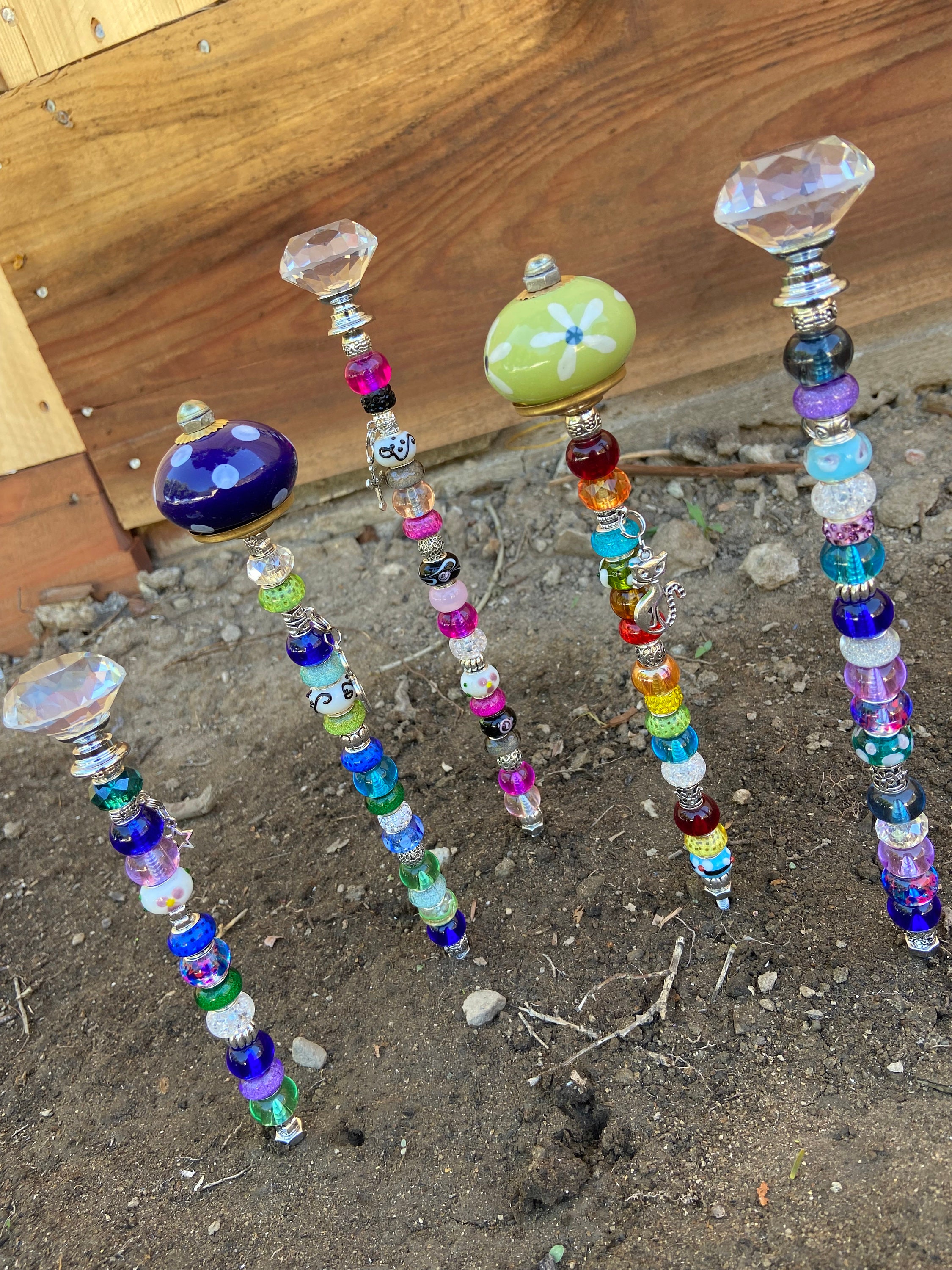 Plant Jewelry Fairy Garden Stakes - Etsy