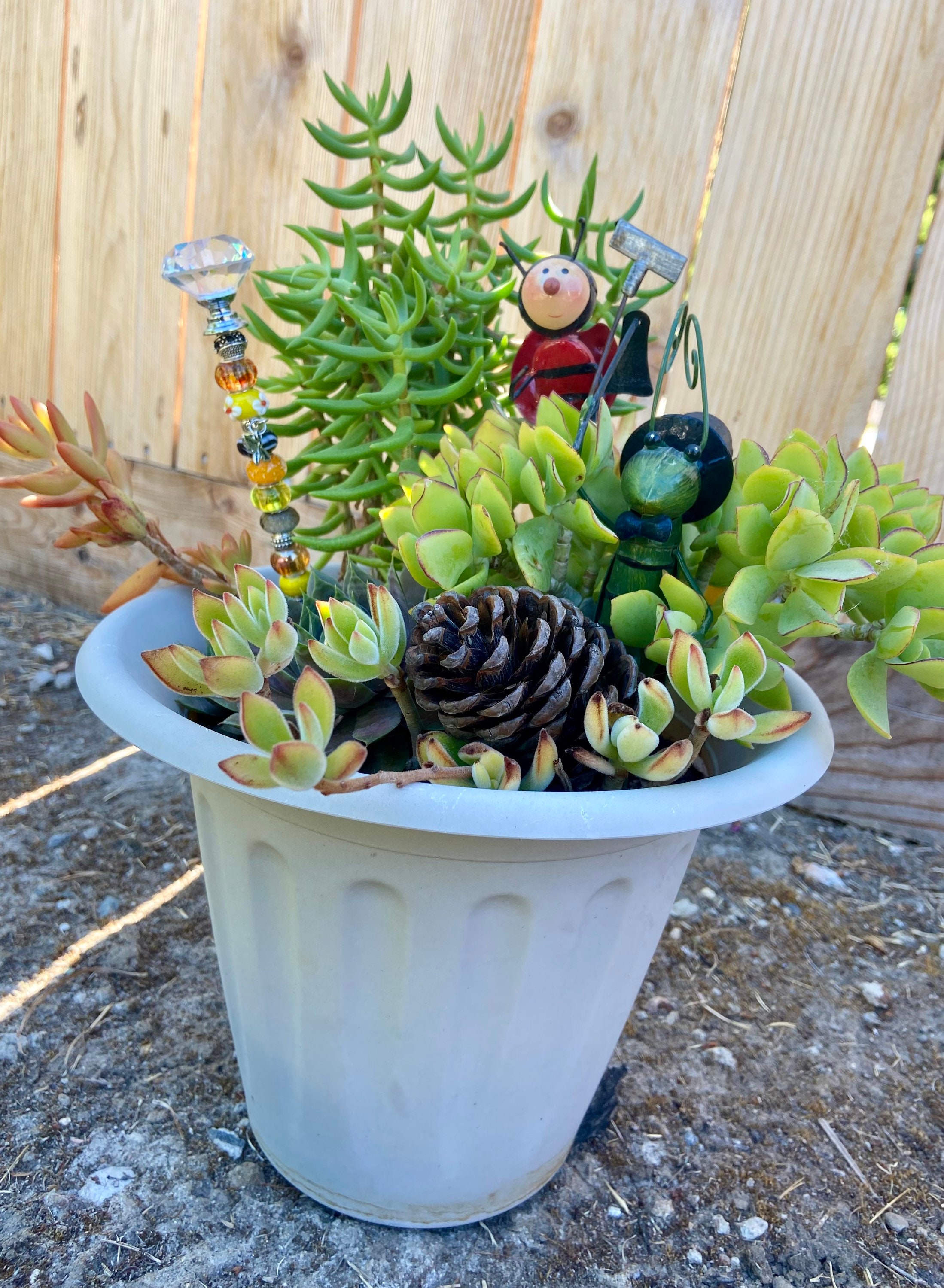 Plant Jewelry Fairy Garden Stakes - Etsy