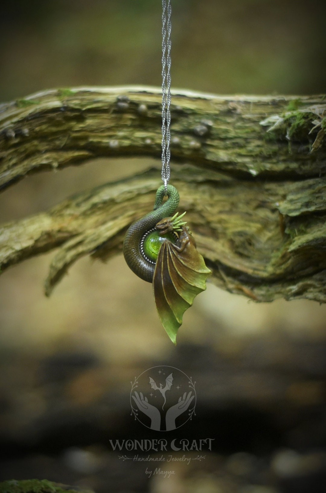 Forest Spirit Handmade Dragon Woodland Naturecore and Fantasycore ...