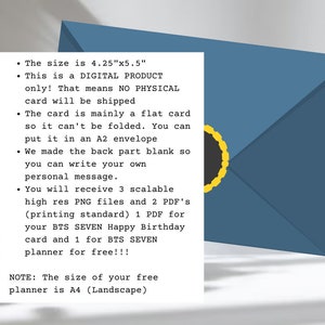 Happy Birthday Card, BTS Happy Birthday Card, BTS Printable Card ...