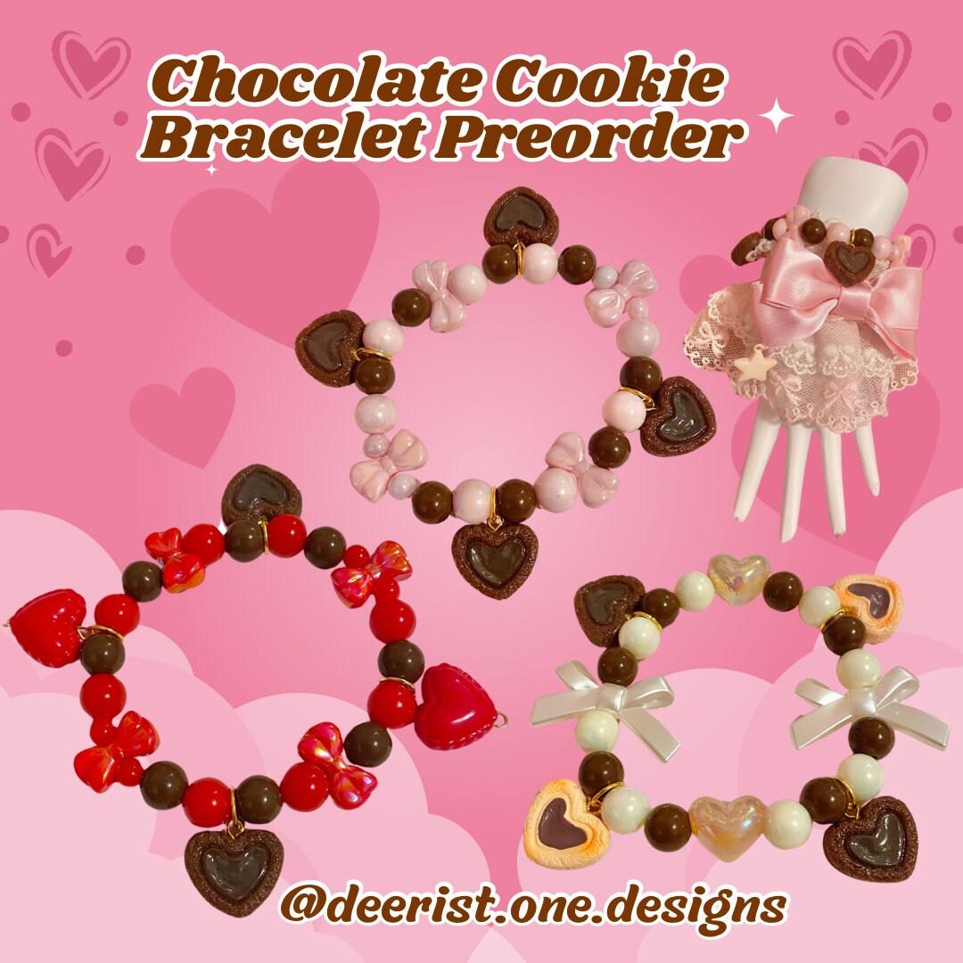 Preorder Chocolate Cookie Bracelet - Etsy