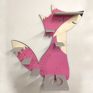 DIY Shelf With Desired Name Baby Fox Suitable for the Toniebox Music ...
