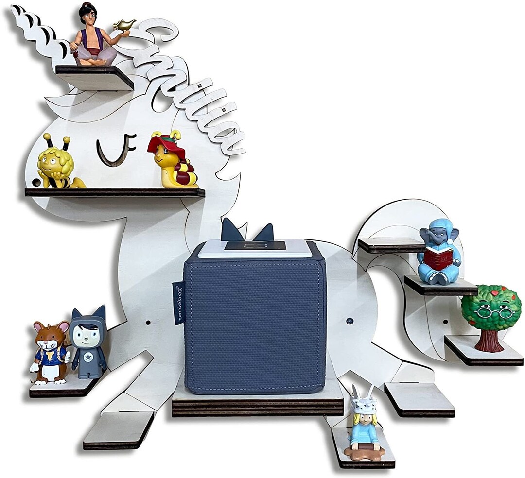 DIY Shelf With Desired Name Unicorn Suitable for the Toniebox Music Box ...