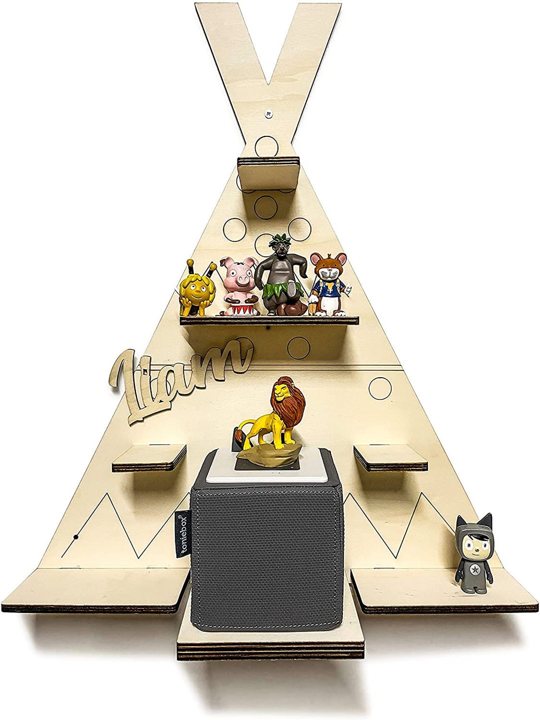 DIY Shelf With Desired Name Tipi Suitable for the Toniebox Music Box to ...