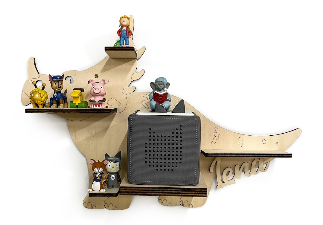 Dino Jukebox Shelf Suitable for the Tonie Box Toniebox Tonieboxshelf ...
