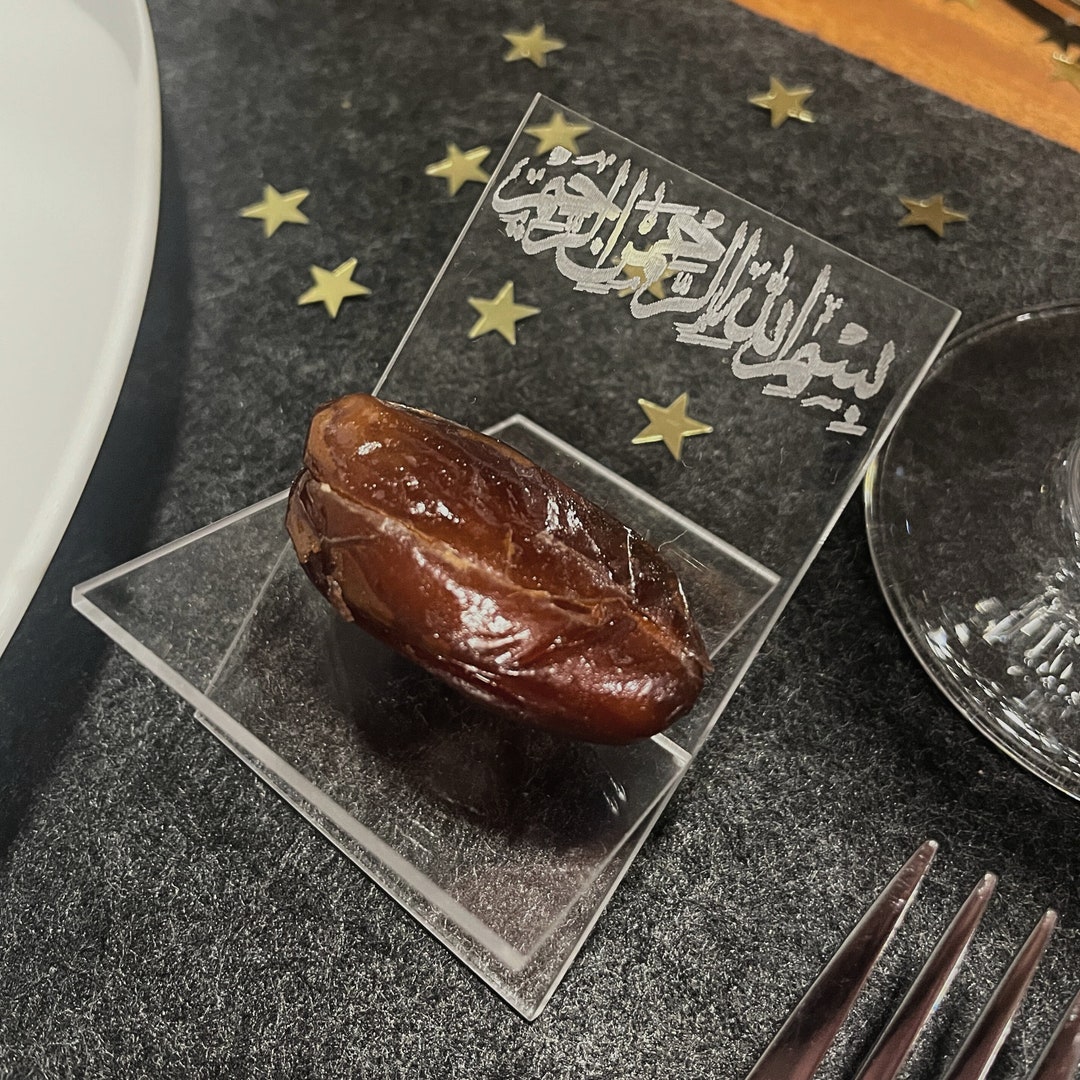 Bismillahirrahmanirrahim Ramadan Date Holder for Eid Fast Breaking ...