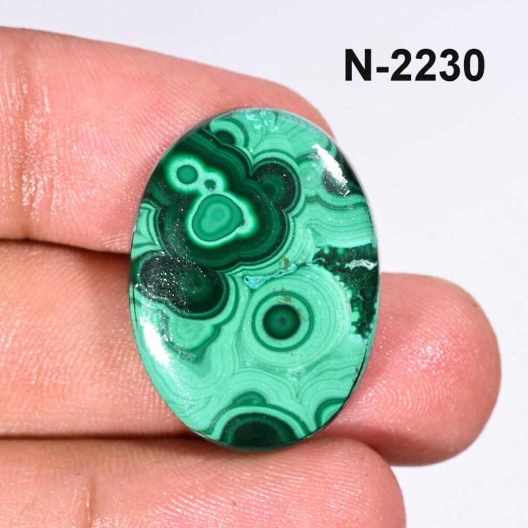 Mix Shape Malachite Gemstone - Polished Malachite Cabochon - Loose ...